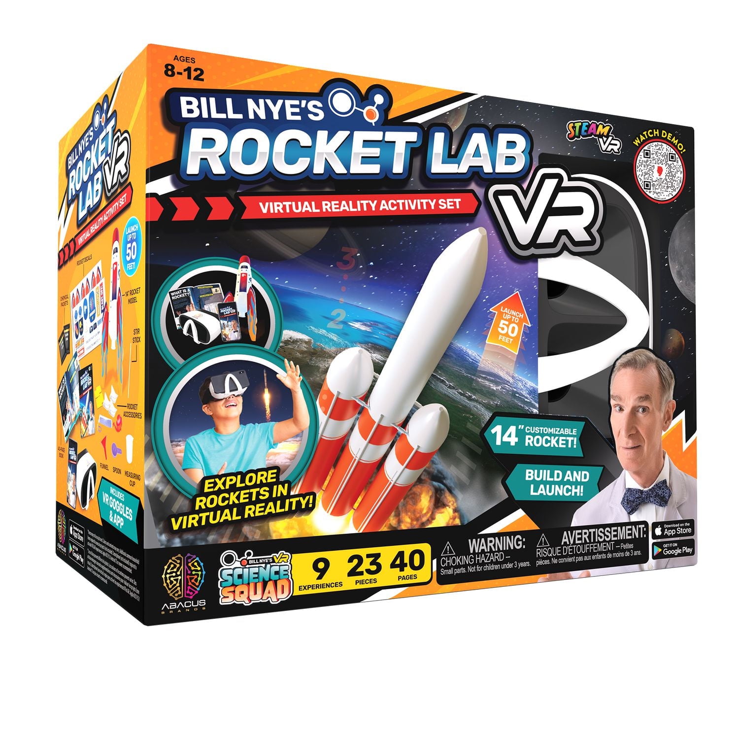 BILL NYE'S SCIENCE SQUAD: ROCKET LAB VR, VR with Bill Nye! - Walmart.ca
