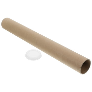 Poster Tubes with Caps Storage Large Round Cardboard Postal Tube ...
