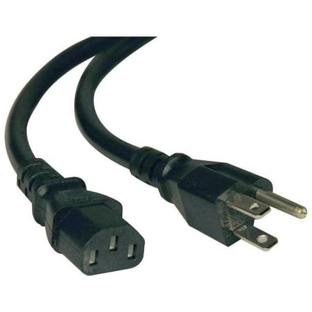 5 ft. 18AWG CPU Power Cord - Linetek - 5-15P to IEC C13 | Walmart Canada