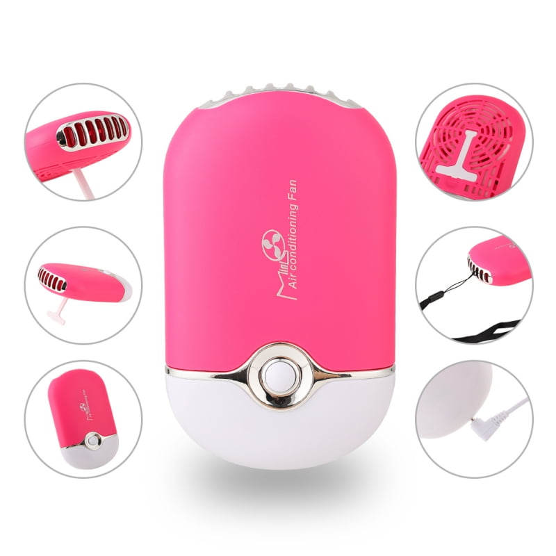 USB-Mini Portable Fans Rechargeable Electric Bladeless Handheld Air ...