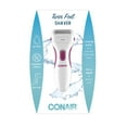 Conair Portable Ladies Electric Razor: Cordless Twin Foil Wet/Dry ...