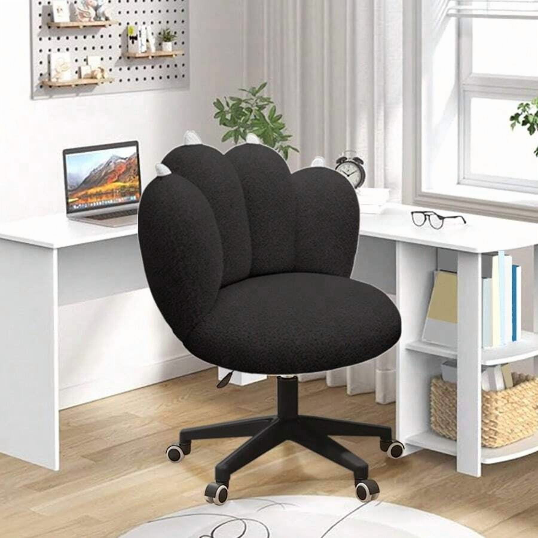 Click here for Na Na Adorable Cat Paw Office Chair With Teddy Fle... prices