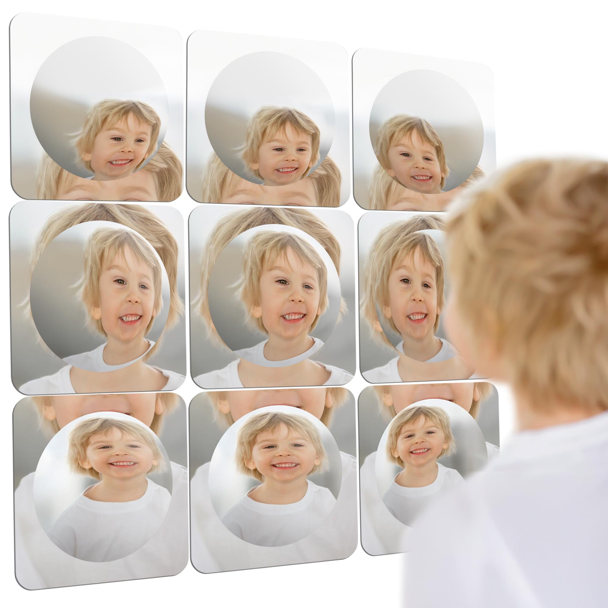Click here for Special Supplies Sensory Bubble Wall Mirror - Inte... prices