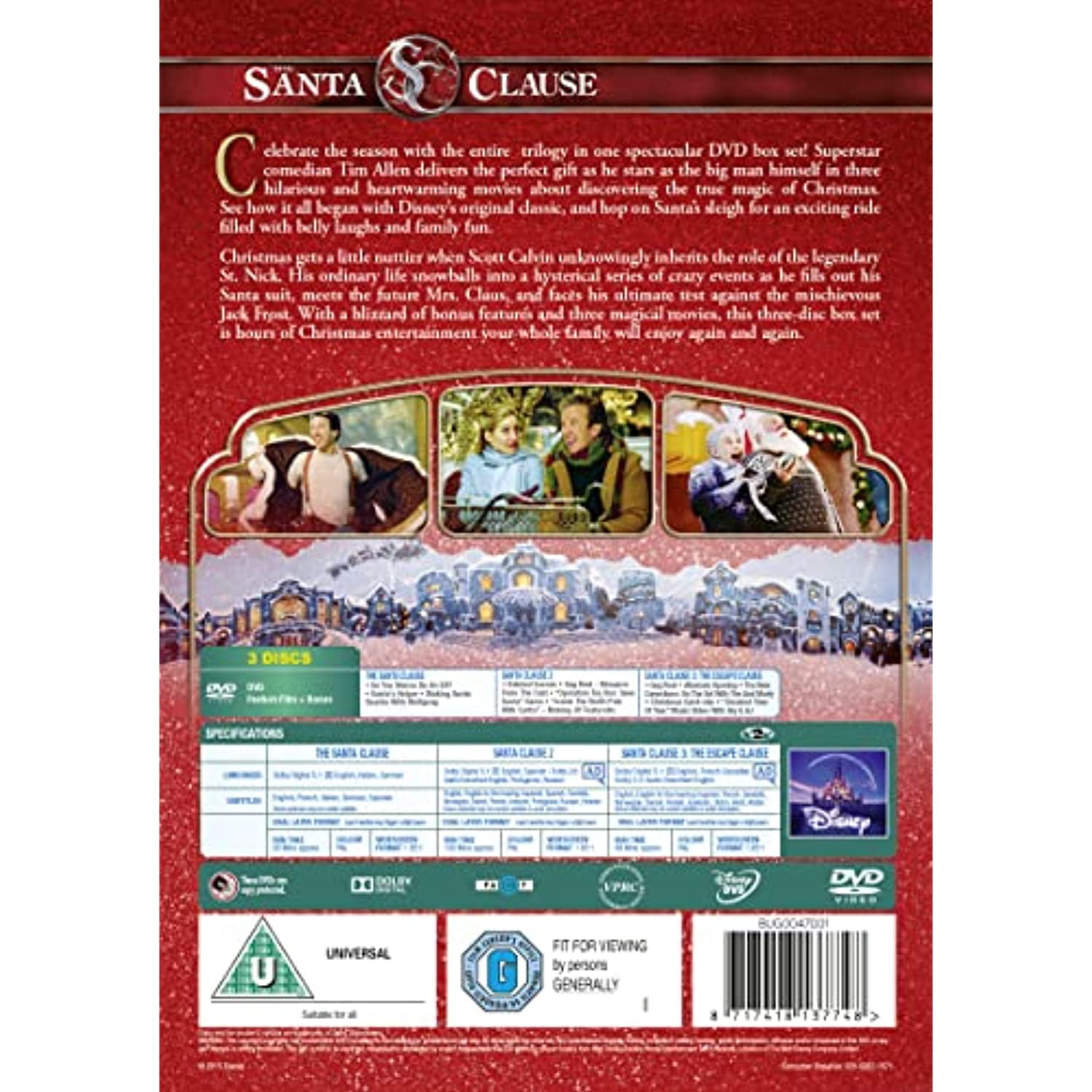 The Santa Clause 3 Dvd Cover