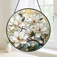 Nature Flower Glass Style Window Hanging – Home Decor - Walmart.com