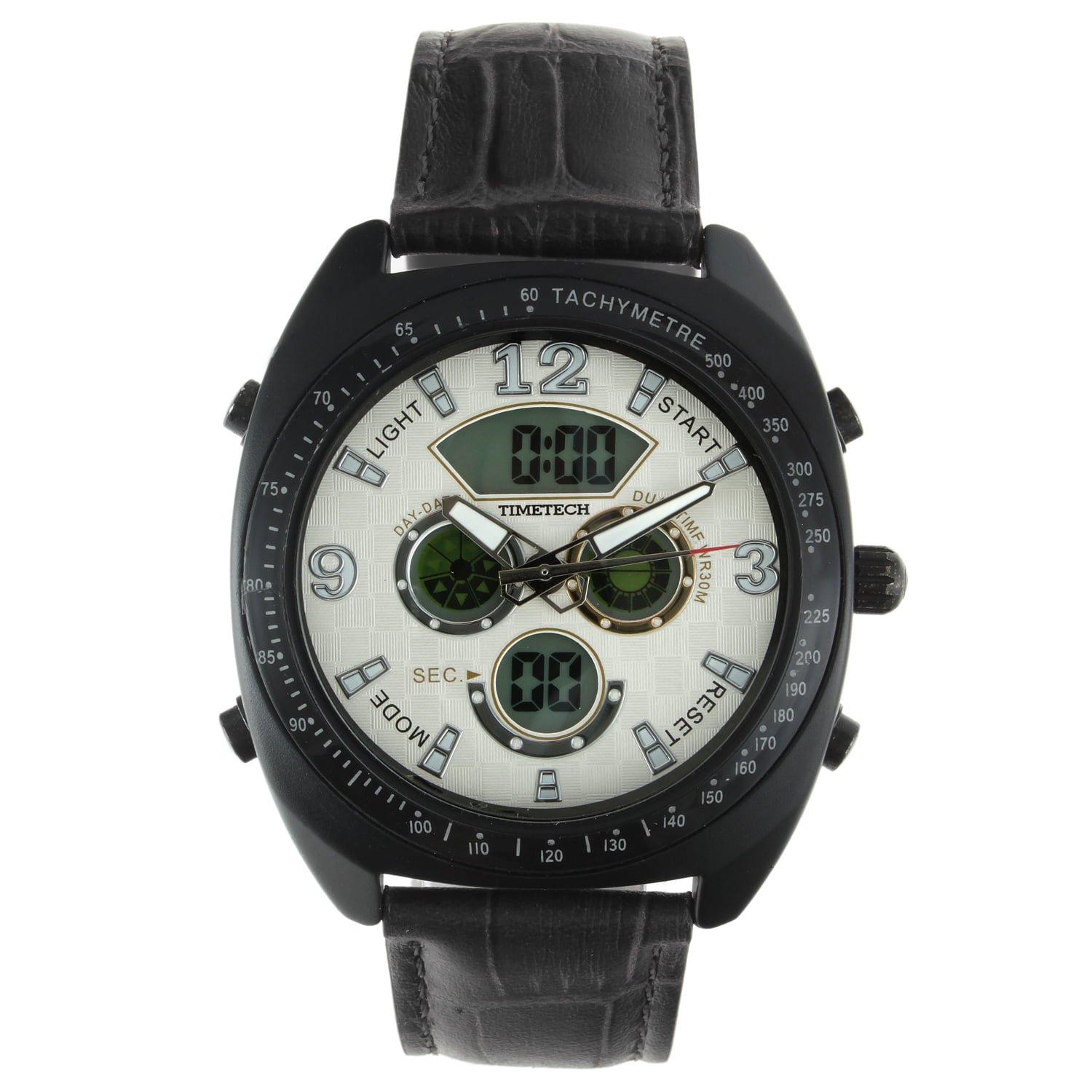 TIMETECH Men's Analog/Digital Multi-Function Weekend Sport Watch with ...