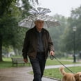 Double Layer Fishing Umbrella Hat Ventilated Head Mounted Sunshade ...