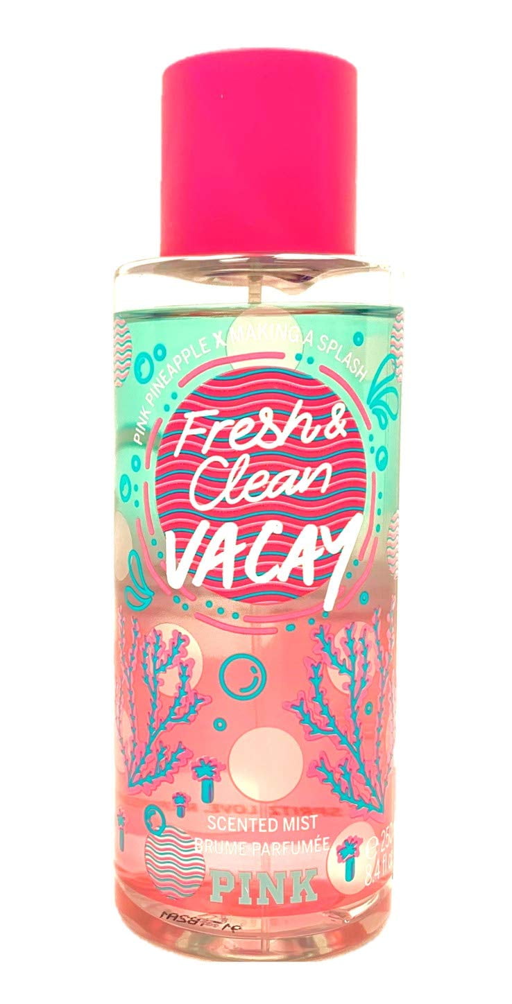 Perfume Victoria's Secret Pink Fresh & Clean Vacay 250 ml | Bodega ...