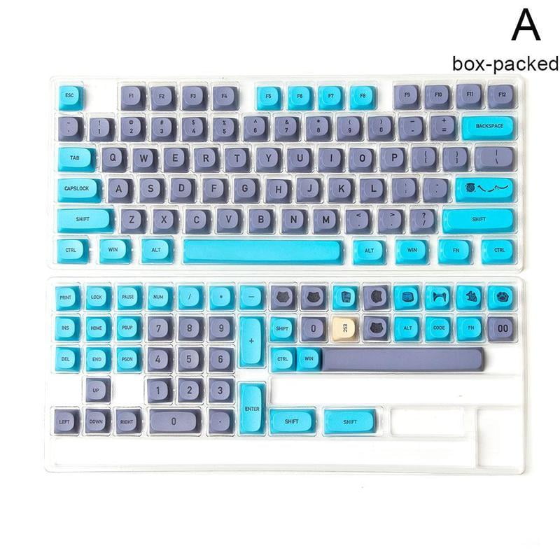 Buy 125 Keys Blue Cat MA 9mm Profile Keycaps PBT DYE SUB Keycap for ...