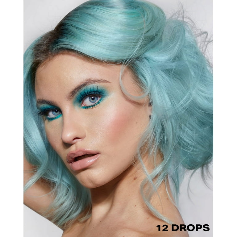 Aqua Blue Hair Color