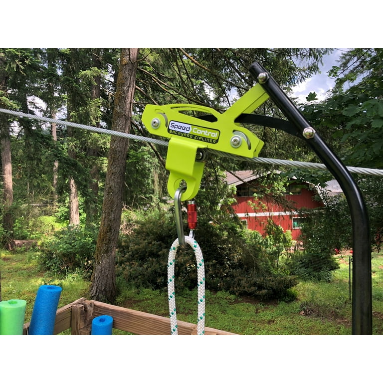 Zip Line Trolley With Brake