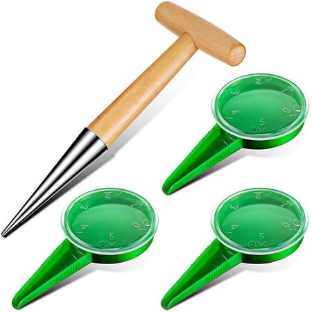 4 Pieces Seedling Seed Dispenser Set, Adjustable Hand Garden Planter ...