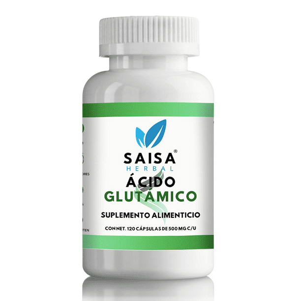 Acido Glutamico 120 Cápsulas | Bodega Aurrera en línea