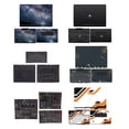 8Inch Laptop Full Body Protective Skin Decal Full Coverage Sticker Set ...