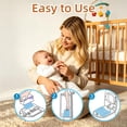 3-Pack Diaper Pail Refills (90 Bags Total) – Compatible with Genie Easy ...