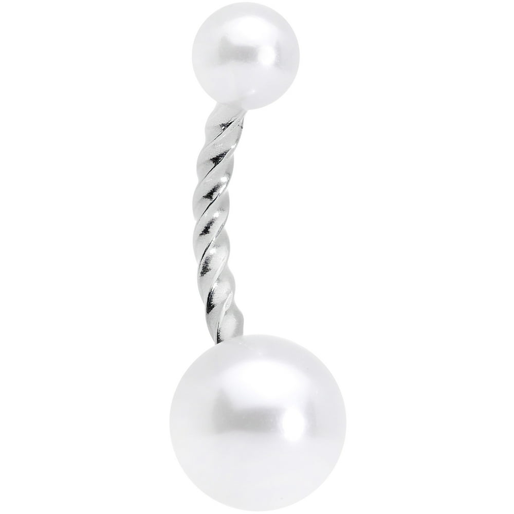 Body Candy - Body Candy Womens 14G 316L Stainless Steel Twisted Navel ...