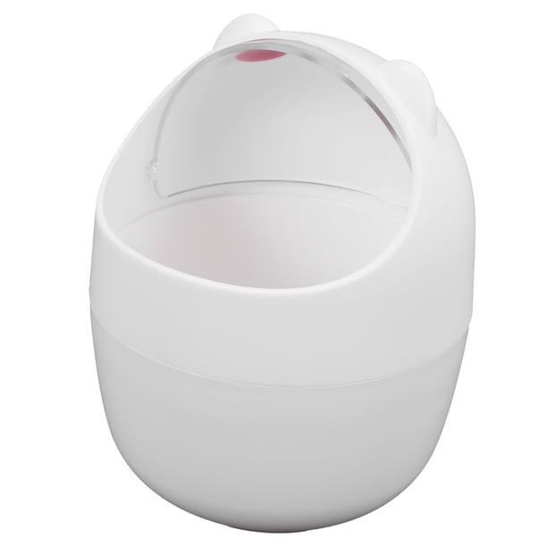 Mini Waste Bin Desktop Garbage Basket Cleaning Barrel Creative Small ...
