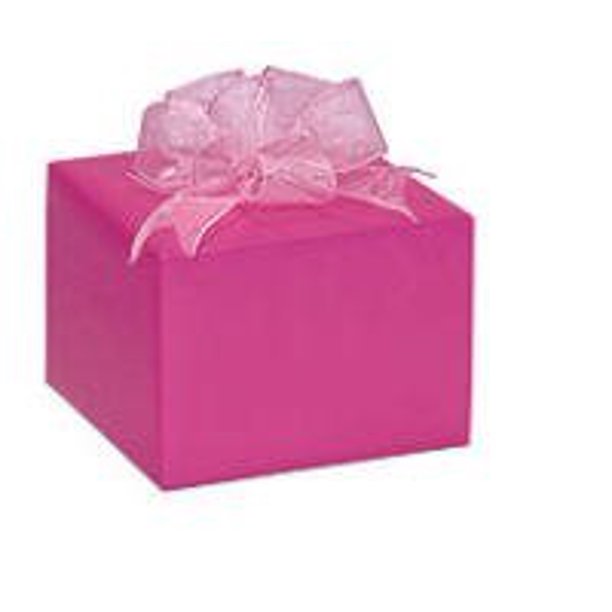 Hot Pink Elegant Glossy Solid Color T Wrap Wrapping 16ft Roll Paper
