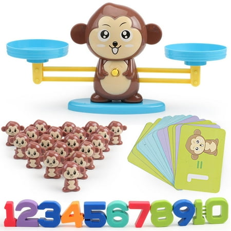 Kids Cute Animal Balance Scale Toy Mathematical Addition and ...