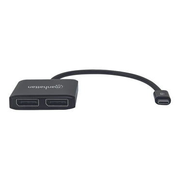 DisplayPort to Dual DisplayPort 8K MST Adapter - Walmart.com