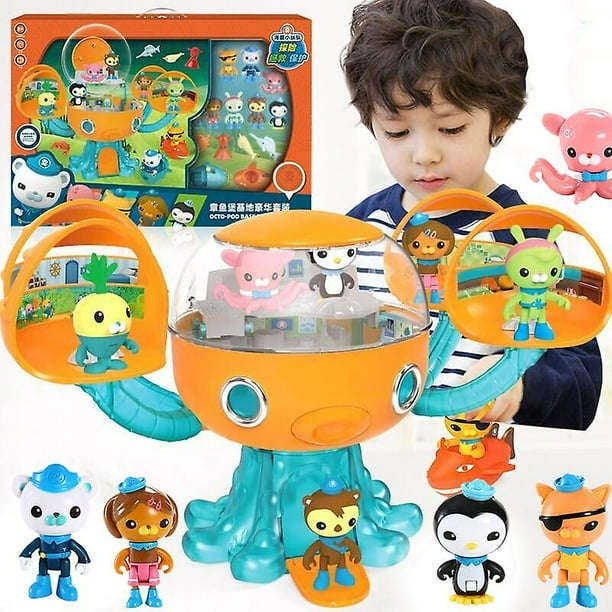 Octonauts Octopod Castle Playset Figures Adventure Barnacles Peso ...