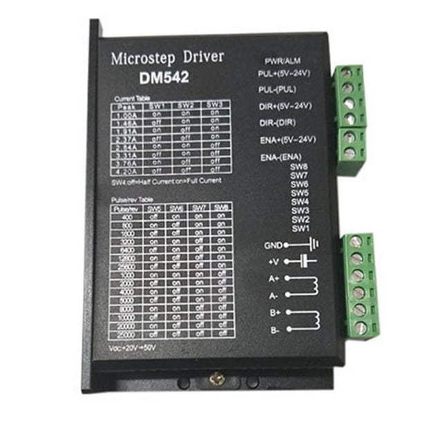 Digital Driver Board Module - 2-phase Motor Breadboard, 48V Motor ...