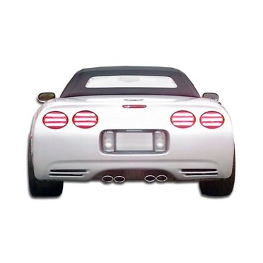 Kojem Black Fiberglass Rear Bumper for Chevy C3 Corvette 1975-1979 2 ...