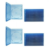 10Pcs Standard Blu-ray Replacement Cases Single - Walmart.com