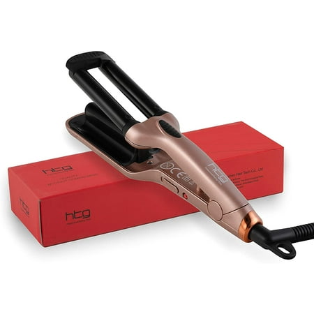 HTG Travel Wave Iron Travel Hair Waver for Travel Beautiful Beach Wave ...