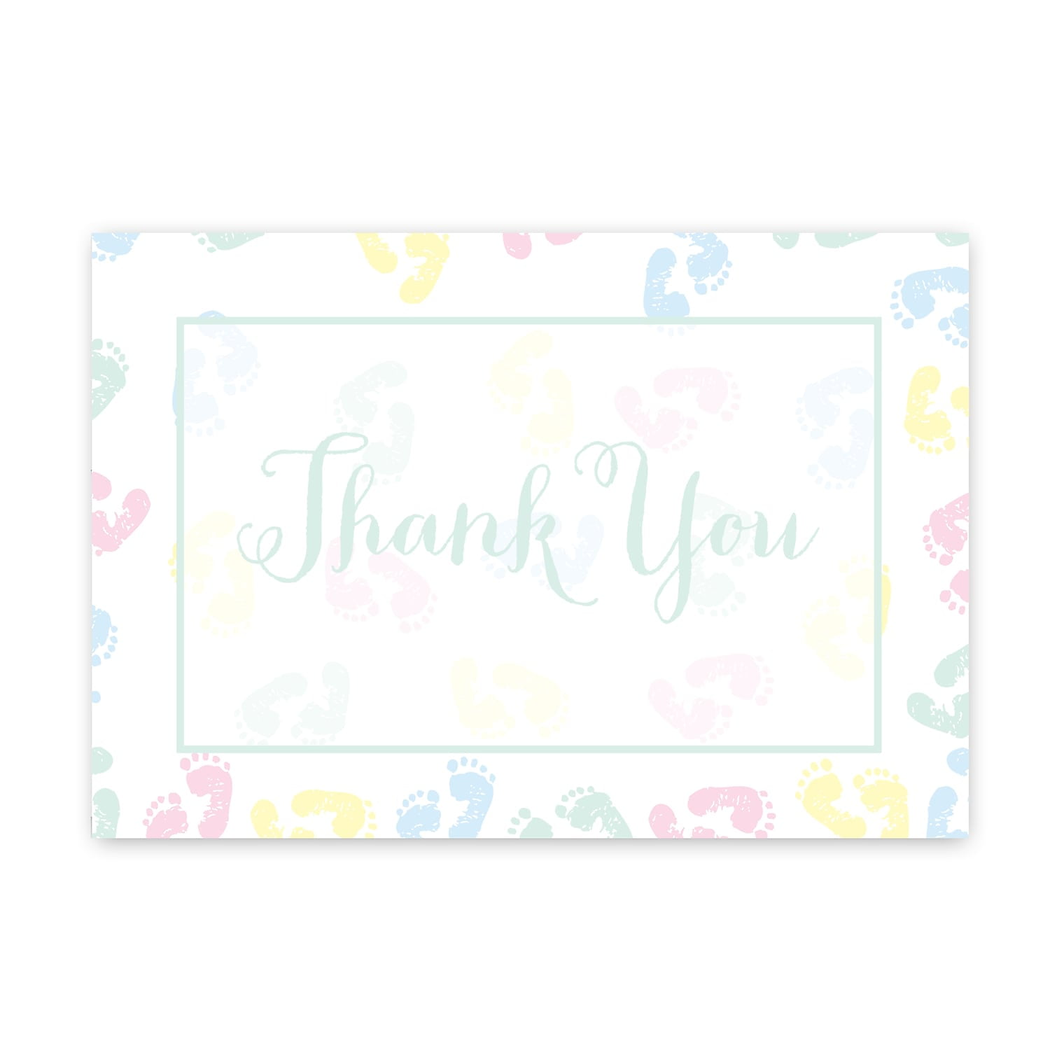 Great Papers! Baby Feet Thank You Cards 24/Pack 2013315 - Walmart.com