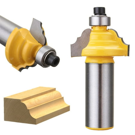 1/2'' Shank Double Roman Ogee Edging Molding Router Bit 3 Arc Table ...