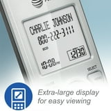 AT&T EL52219 2 Handset Answering Corded/Cordless Phone System - Walmart.com