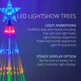 Wintergreen 4ft LED Christmas Tree, Multicolor Light Show, 14-Function ...