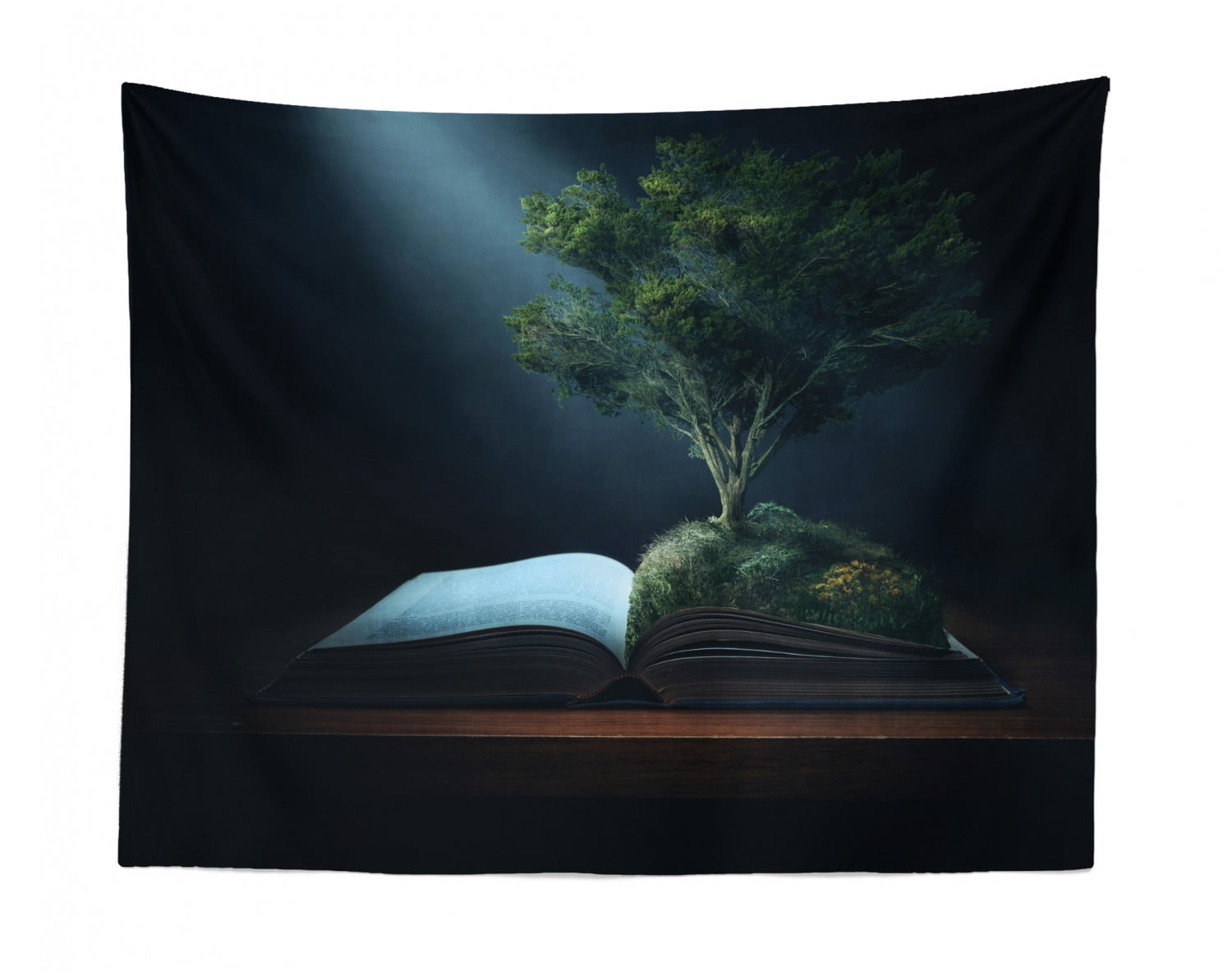 Dark Forest Tapestry, Real Life Shot Taken of The Haunted Nada Tunnel ...