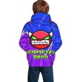 Geometry Game Dash Kids' Hoodie 3d Print Sweatshirt Soft Pullover ...