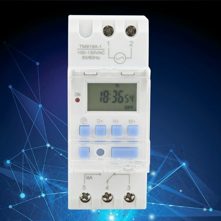 Timer Switch Timer On Off Timer Control Lcd Time Relay Programmable ...
