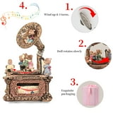 LOVE FOR YOU Retro Record Player Music Box, Ideal Gift for Women, Plays ...