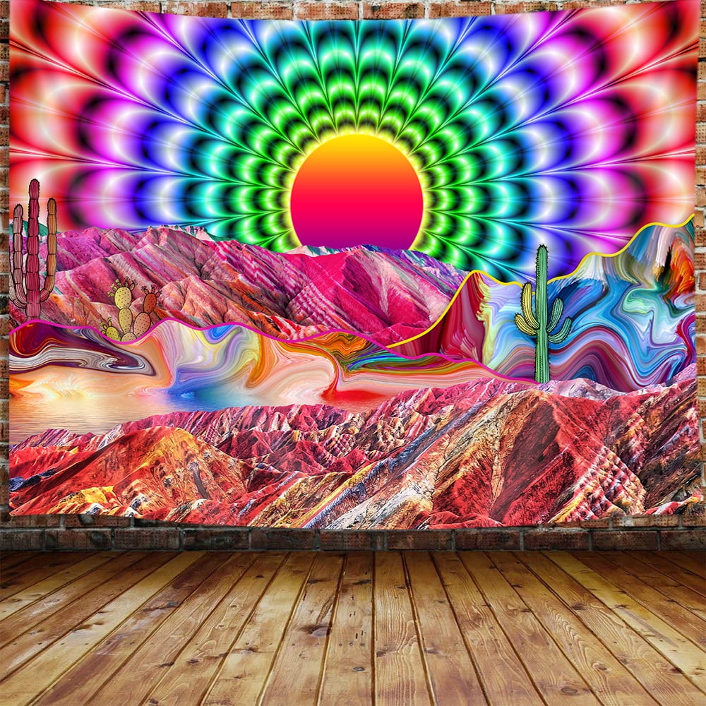 Trippy Sun Posters