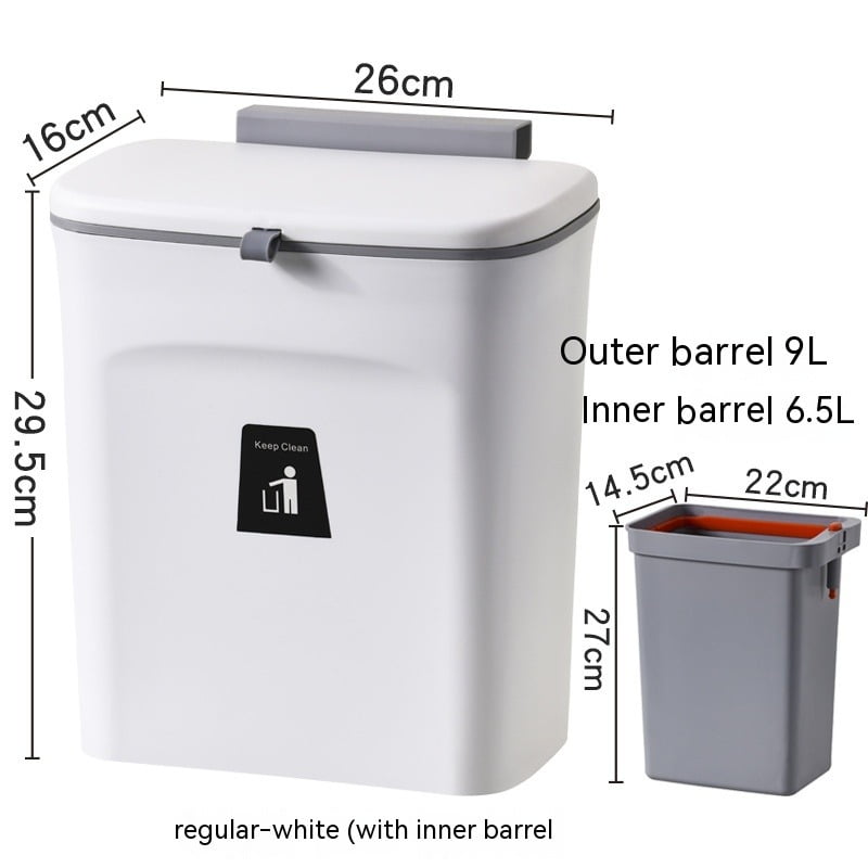 Contenedor de abono de cocina para encimera o debajo del fregadero ...