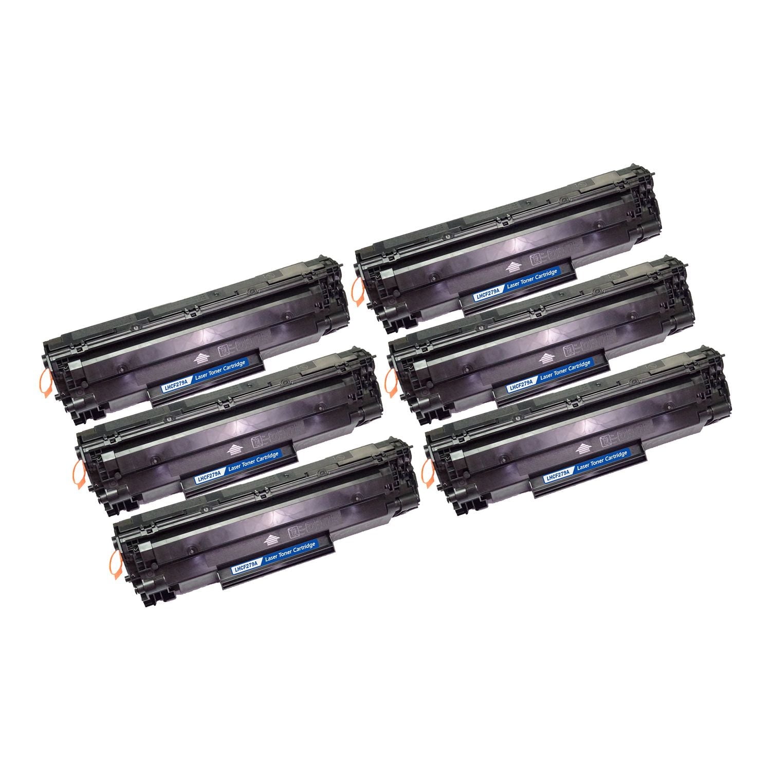 Click here for L-Ink 6 Pack Compatible Hp 79a (Cf279a) Black Tone... prices
