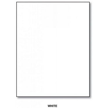 Superfine Printings Heavy Cardstock White | 8.5 x 11 Thick Paper ...