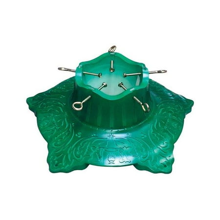 Jack Post 9339961 10 ft. Steel Christmas Tree Stand Green with Maximum ...