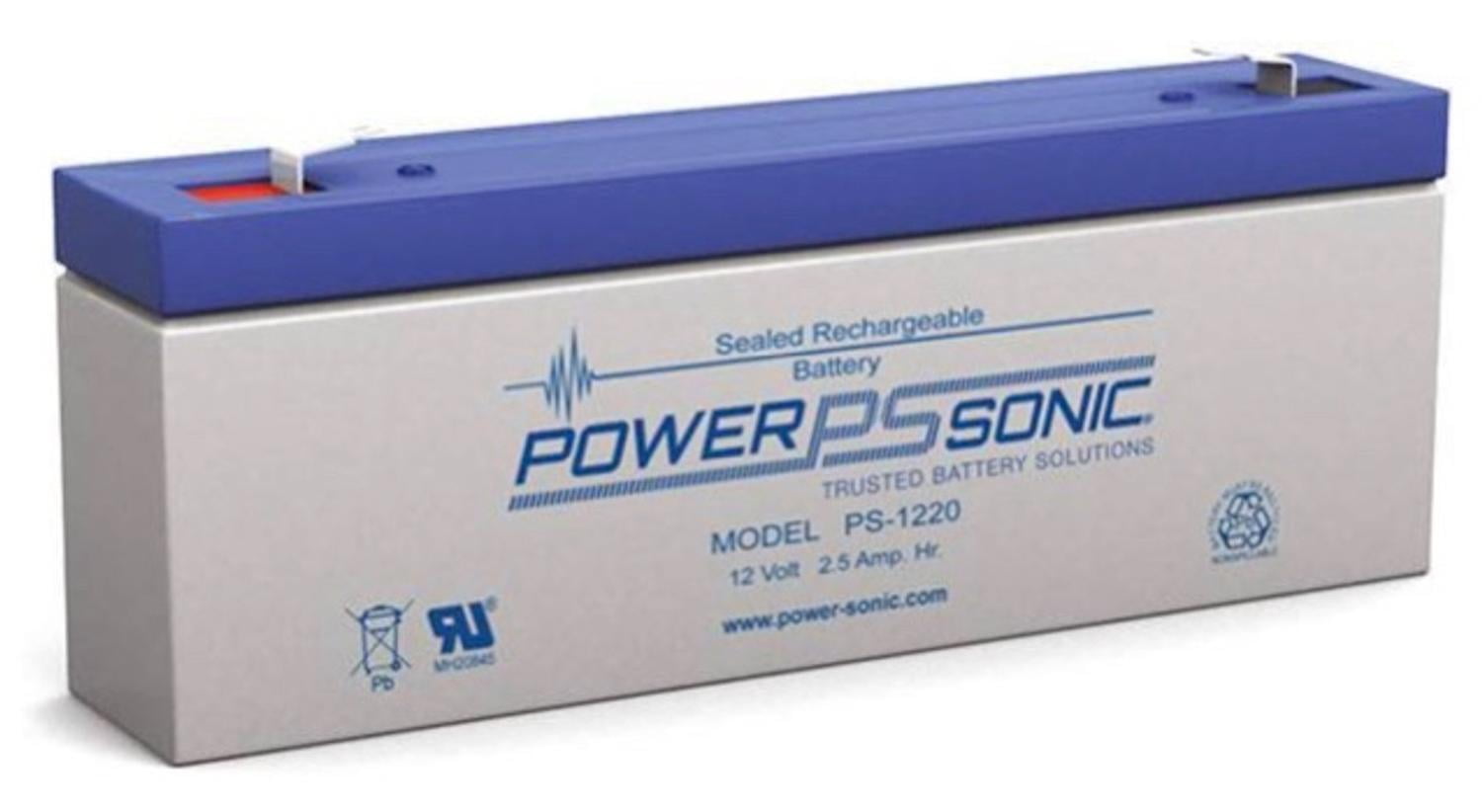 BATERIA RESPALDO POWER SONIC PS-1220 F1 12V 2.5 AH gris 1 | Bodega Aurrera en línea