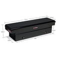 Weatherguard 127-5-02 Single Lid FS Black Aluminum Box - Walmart.com