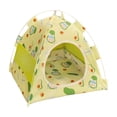 Foldable Pet Tent Bed Semi-Enclosed Durable Cloth Lightweight ...