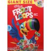 Kellogg's Froot Loops Original Breakfast Cereal, Giant Size, 23 oz Box ...