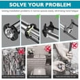 2 count Multifunctional Basin Wrench Multifunctional Sink Faucet Tool ...