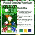 Football Toss Game, Football Throwing Game with 3 Pack Bean Bags for ...