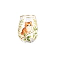 2026 Garden Hummingbird Morning Bliss Glass Tea Cup, Elegant Gold ...