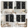 Cat and Skull Gothic Pattern Blackout Curtains,Triple Weaved Fabric ...